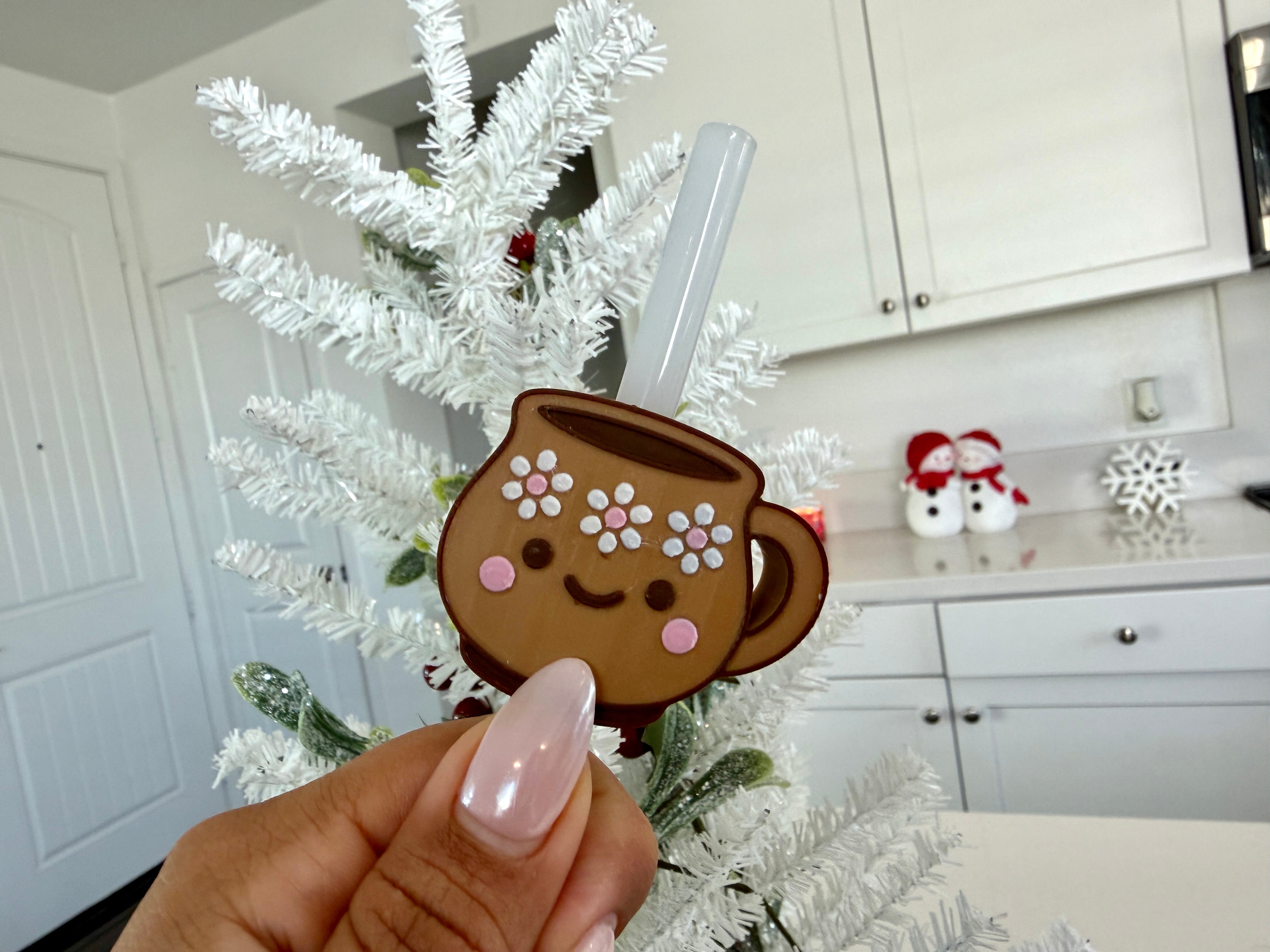 Cafecito Baby Straw Topper – La Conchita Bonita